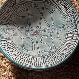 Art | Be Hun In Pottery Bowldish 9x95 Almost 3 Inches Tall With Feet ...